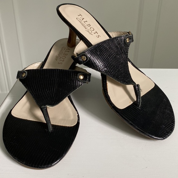 Talbots | Shoes | Talbots Leather Thong Sandals | Poshmark